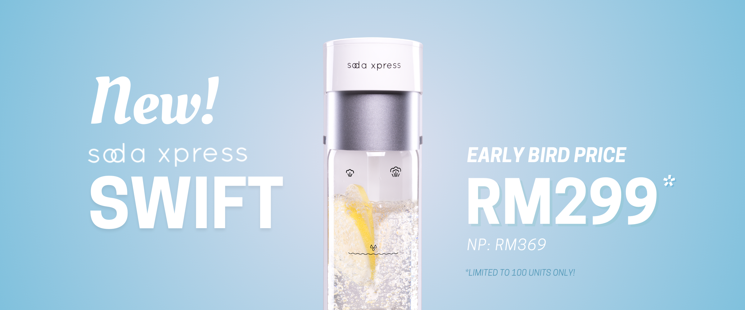 SodaXpress Sparkling Water Machine – sodaxpress